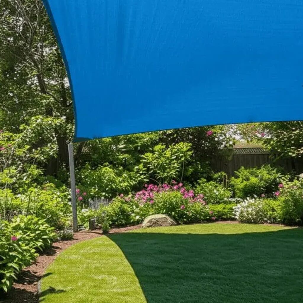 Buy 4 Point Shade Sail - 4.5mtrs Wide x Variable Lengths